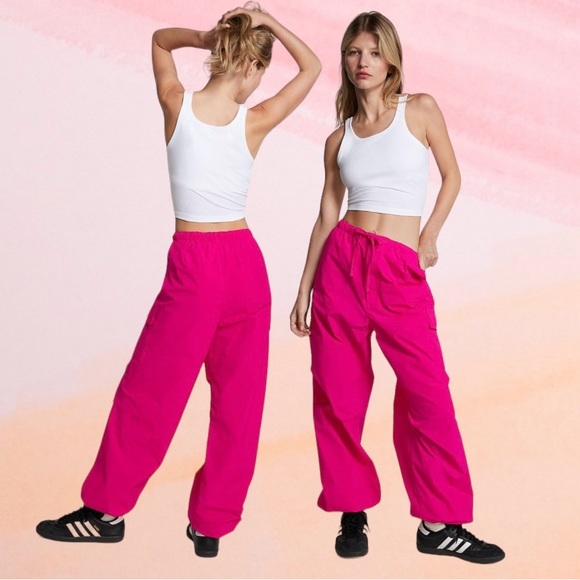 PINK Victoria's Secret | Pants & Jumpsuits | Nwt Large Pink Chle X ...